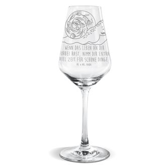 Mr. & Mrs. Panda Wei&szlig;weinglas Schnecke Sir - Geschenk, Lebenszeit, Wei&szlig;wein Glas, Lustige Spr&uuml;che, Kelch, Schwenker, Wei&szlig;weinkelch, Lebensmut, Schnecken, Motivation, W