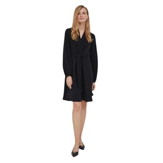 DKNY Dkny, Damen, Kleider, Schwarzk, 2XSGr&ouml;&szlig;e