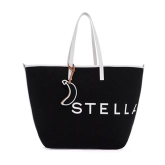 Stella McCartney Femme, Sacs, Noir, Taille: ONE Size Bananatex Tote Bag