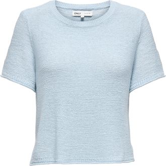 Only Damen Onlsunny S/S Pullover KNT Noos, Cashmere Blue, XXX-Large