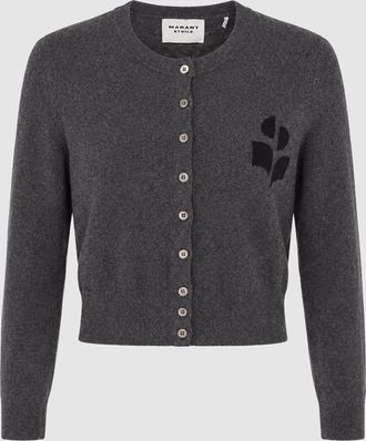 Isabel Marant Cardigan Lona Anthracite Black