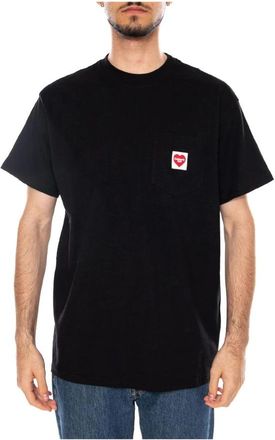 Carhartt Work in Progress Homme, Tops, Noir, Taille: 2XL T-Chemises
