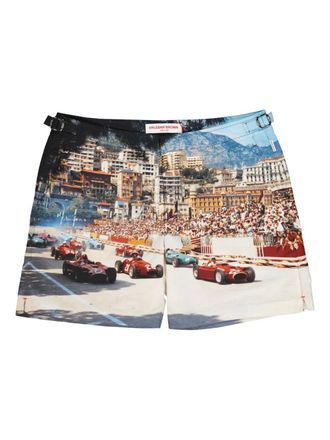 Orlebar Brown Start your Engine Badeshorts - Blau