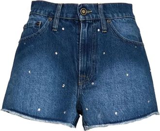 MC2 Saint Barth Femme, Shorts, Bleu, Taille: 38/40 FR Musa Denim Shorts