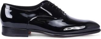 Santoni Homme, Chaussures, Noir, Taille: 39 EU Chaussure Oxford en cuir verni