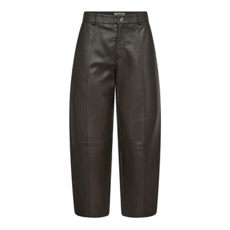 Mos Mosh Delicioso Lederhose - - Trousers - Damen - Braun - L