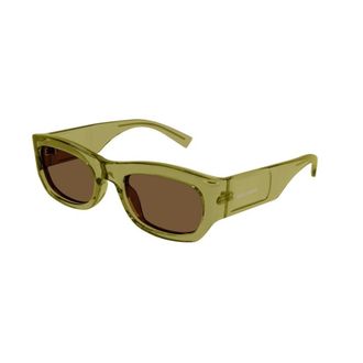 Saint Laurent Authentische SL 713 004 Brille - - Accessories - Damen - Gr&uuml;n - 53 MM