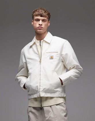 Carhartt Work in Progress Detroit - Veste - Blanc cass&eacute;