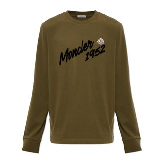Moncler T-Shirt mit Logo - - Tops - Herren - Gr&uuml;n - XL