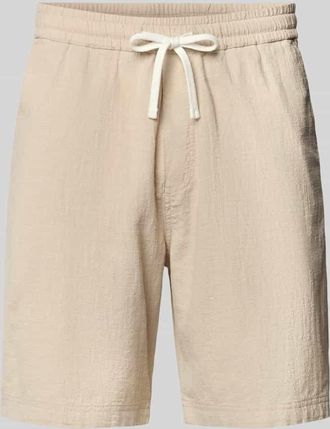 s.Oliver Red Label Relaxed Fit Stoffshorts aus reiner Baumwolle