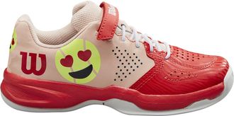 Wilson Salomon KAOS Emo Sneaker, Infrared/Tropical Peach/White, 31 1/3 EU