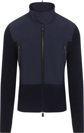 Moncler Cardigan - Bleu Fonc&eacute;