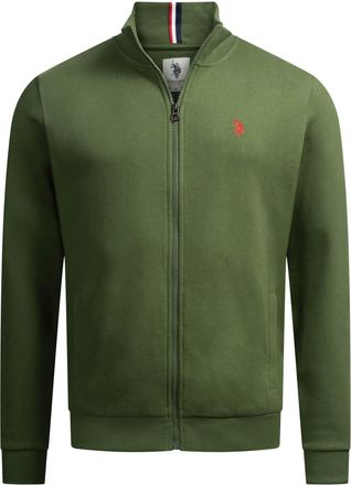 U.S.Polo Association Herren Sweatjacke USTheoo aus Baumwoll-Polyester-Mix