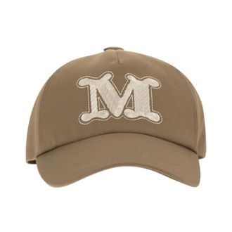 Max Mara unisex, Accessoires, Brun, Taille: 57 CM Casquette Baseball Ribaldo