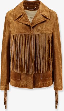 Golden Goose Olinda suede jacket - GOLDEN GOOSE DELUXE BRAND - gender_Woman