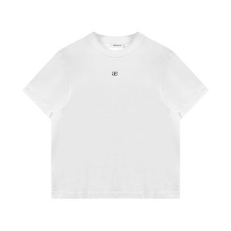 Alchemist Broom Logo T | Very white - - Tops - Damen - Wei&szlig; - M