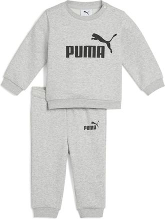 Puma Essentials Minicats Crew Jogginganzug Baby, Kleidung, Grau, 12-18M