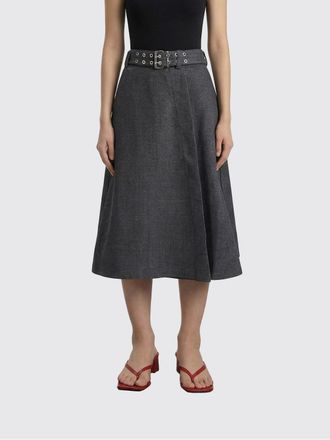 Ganni Jupe Femme couleur Anthracite