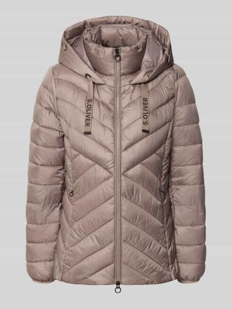 s.Oliver Red Label Slim Fit Steppjacke mit Zweiwege-Rei&szlig;verschluss