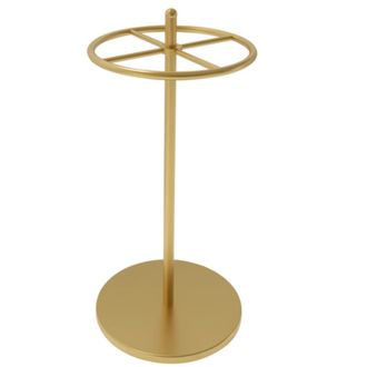 Generic Runder Kleiderst&auml;nder, 21 x 61 x 21 Zoll, 360&deg; drehbar, freistehend, f&uuml;r den Einzelhandel, Schlafzimmer, Boutique, Laden, W&auml;scherei (Gold)