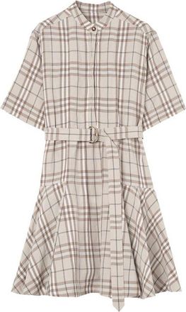 Burberry Kurzes Kleid - Beige