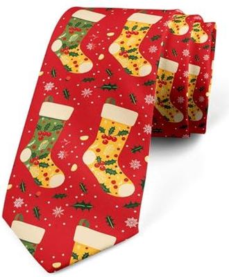 Generic Cravate Pour Hommes Rouge Vert Jaune Tendance Tie Fine Cravates Homme Pour Remise De Dipl&ocirc;me L&Eacute;cole F&ecirc;te