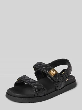 Steve Madden Sandalette aus Leder mit Steppn&auml;hten Modell Mona