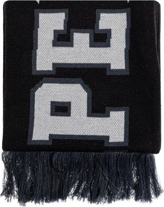A Bathing Ape A Bathing Ape, Homme, Accessoires, Noir, Taille: ONE Size Jacquard Logo Scarf