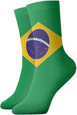 Generic Femme Homme Chaussettes De Travail Drapeau Du Br&eacute;sil Chaussettes De Marche Durabilit&eacute; Chaussettes De Tennis Chaudes Chaussettes De Course Pour Sport E