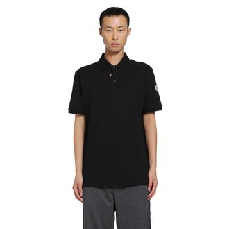Moncler Cotton Piquet Polo Shirt