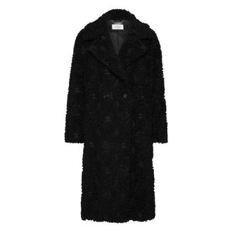 Philipp Plein Coat Embroidery Monogram - - Jackets - Damen - Schwarzk - M/L