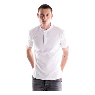People of Shibuya Kurzarm-Polo - - Tops - Herren - Wei&szlig; - 2XL