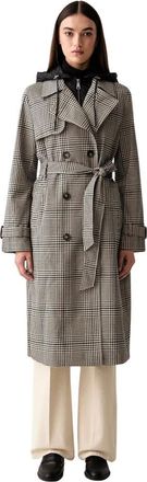DKNY Dkny, Femme, Manteaux, Multicolore, Taille: 36 FR Trench-coat double boutonnage