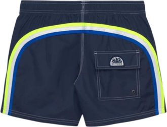 Sundek Homme, Maillots de bain, Bleu, Taille: L Light Poly Swim Shorts