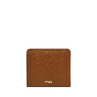 Fossil Womens Logan Bi-Fold Wallet, Brown