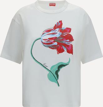 Kenzo Kenzo Tulip cotton T-shirt Female M