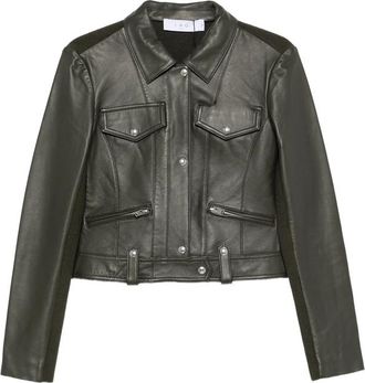 Iro Panelled Leather Jacket