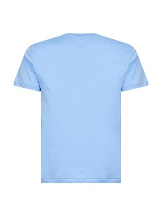Polo Ralph Lauren Mens T-Shirt Polo Bear Austin Blue Light Cotton T-Shirts And Polos