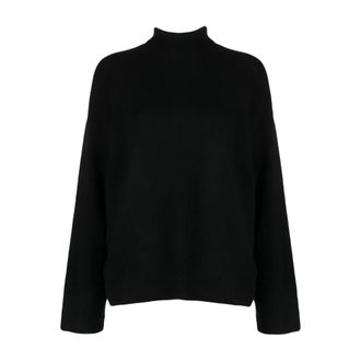 Le Kasha Rollkragenpullover - - Knitwear - Damen - Schwarzk - ONE SIZE