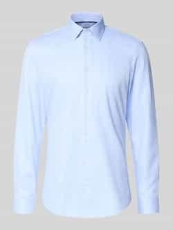 Jake*s Super Slim Fit Business-Hemd mit Kentkragen