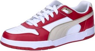 Puma Unisex Rbd Game Low Baskets, Puma White Club Red Alpine Snow, 38.5 EU
