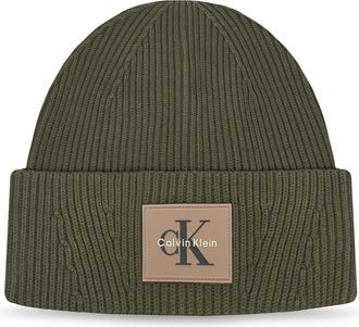 Calvin Klein M&uuml;tze Calvin Klein Monologo LV04D8096G Khakifarben