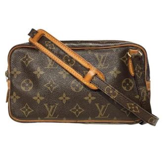 Louis Vuitton Pre-owned Sac Bandouli&egrave;re Monogram Pochette - Femme - Pre-owned - Brun - Taille: ONE Size
