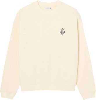 Lacoste Homme, Sweatshirts et sweats &agrave; capuche, Beige, Taille: S Sh0035 SweaT-shirt