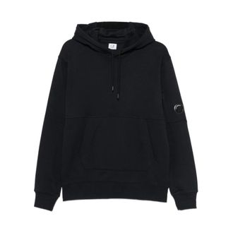 C.P. Company Diagonal Raised Fleece Kapuzenpullover - - Sweatshirts & Hoodies - Herren - Blau - M