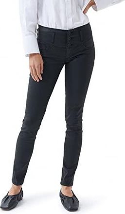 Salsa Jeans Mystery Push UP Skinny avec Enduit FONCÉ