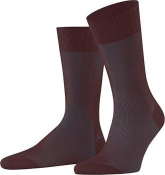 Falke Fine Shadow M So coton fantaisie 1 paire, Chaussettes Homme, Marron Cayenne 5950, 41-42