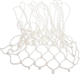 Supvox Glow in The Dark Basketballnetz Weiß Luminous Nylon Netz Leicht Sichtbares Outdoor Netz Ersatz Robust Für Nachtspiele Standardgröße Basketballkorb Zub