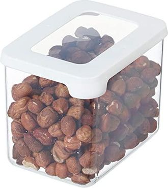 Gastromax Dry Food Storage 0,8 Liter - Luftdichter Beh&auml;lter aus transparentem Kunststoff - F&uuml;r Vorratsschr&auml;nke und Schubladen - Sp&uuml;lmaschinenfest - BPA-frei - 1