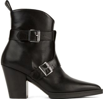 Karl Lagerfeld Kowboy Stiefeletten 70mm - Schwarz